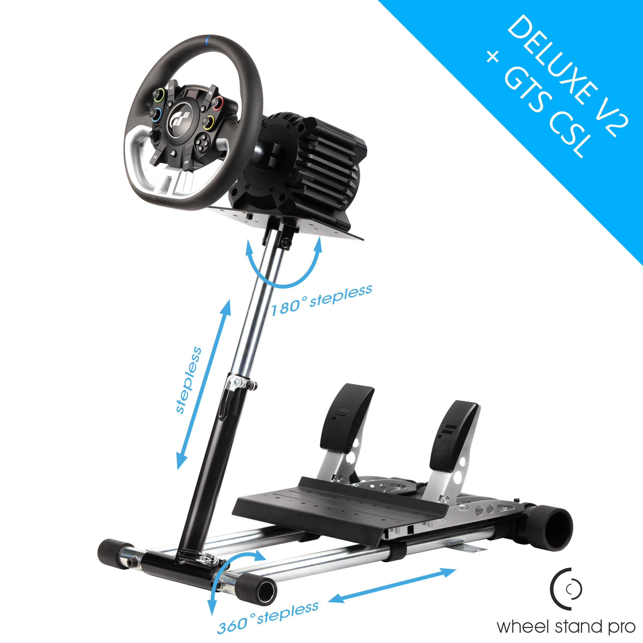 WHEEL STAND PRO FOR CSL/GT DD PRO + GTS CSL DELUXE V2 - WheelStandPro